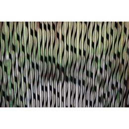 Sienna 1 Streifenvorhang schwarz: 100 x 230 cm - La Tenda