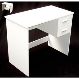 Computertisch Arbeitstisch Gamingtisch Schreibtisch weiß Büromöbel 57041