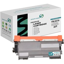 Brother - SmartMate wiederaufbereiteter Laser Toner Patrone für TN-2210 Schwarz