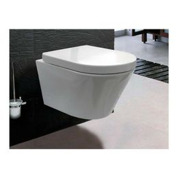Bernstein - Luxus-Wand-Hänge-WC Toilette Softclose CH1088