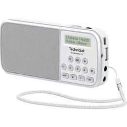 Technisat - Techniradio rdr Taschenradio dab+, ukw aux, usb Taschenlampe Weiß