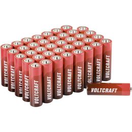 Voltcraft - Industrial LR6 se Mignon (AA)-Batterie Alkali-Mangan 3000 mAh 1.5 v 40 St.