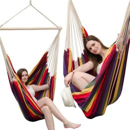 AMANKA - Giant Hammock Seat HMG-75 Rainbow 190x140 cm - bunt