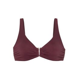 Lascana Bikini Top Damen Gr&ouml;&szlig;e 85 bordeaux