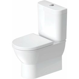 Darling New Stand wc 213809, zur Kombination für aufgesetzten Spülkasten, 630mm, Farbe: Weiß mit Wondergliss - 21380900001 - Duravit