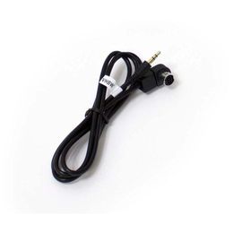 Aux Line In Adapter Kabel kfz Radio Ersatz für Alpine KCA-235B für Auto, Fahrzeug - vhbw