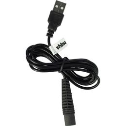 Ladekabel kompatibel mit Braun Series 3 TriControl 4715, TriControl 4739 Rasierer - Netzkabel, 120 cm - vhbw