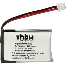 vhbw - Akku kompatibel mit Carrera Digital 132, 124, 143 Racing Car (150mAh, 3,7V, Li-Polymer)