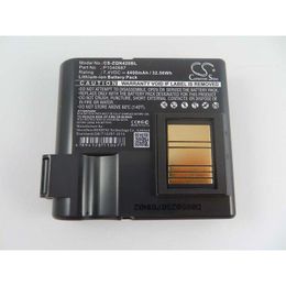 vhbw - Akku Ersatz für Zebra P1050667-016 für Drucker Kopierer Scanner Etiketten-Drucker (4400 mAh, 7,4 v, Li-Ion)