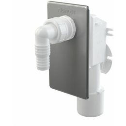 Unterputzwaschgerätesiphon für Wasch- oder Spülmaschinen Sifon Weiß - TrendLine