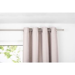 ONDECO Senschal Balance Gardinen Blickdicht Vorhang Schlafzimmer Ösen Vorhänge Blickdicht 1er Set - Cappuccino - 135x245 cm