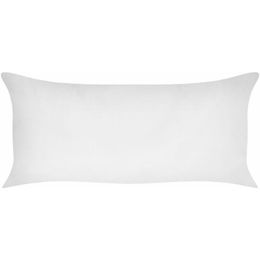 Beliani Kopfkissen Weiß Lyocell-Bezug 40 x 80 cm Niedrig mit Polyester-Füllung Rechteckig Weich Bettkissen für Allergiker Geeignet Schlafzimmer - Weiß