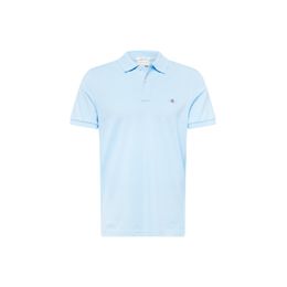 Gant Poloshirt Herren Gr&ouml;&szlig;e L hellblau / rot / wei&szlig;