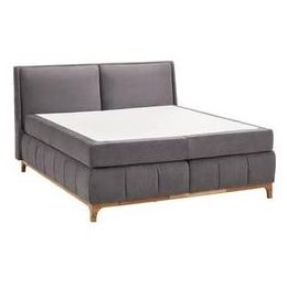 Boxspringbett Moonshot in Grau ca. 160x200cm