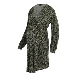 Only Maternity Umstand Kleid Damen Gr&ouml;&szlig;e 38 khaki / oliv / schwarz Winterkleid