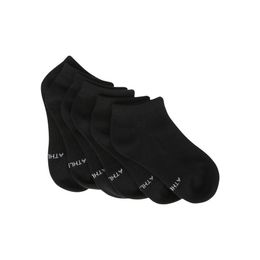 ENDURANCE ATHLECIA ATHLECIA Socken Daily 3er-Pack mit atmungsaktivem Material, schwarz