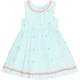 Manguun Shirtkleid, Knielang, Stickereien, für Kinder, blau, 110