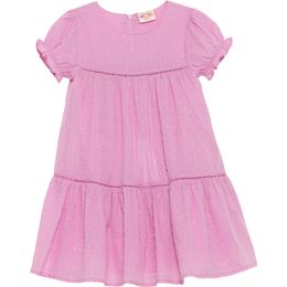 JETTE Blusenkleid, Knielänge, Reißverschluss, für Kinder, pink, 92/98