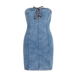 KARL LAGERFELD JEANS Kleid Damen Gr&ouml;&szlig;e 34 blue denim Winterkleid
