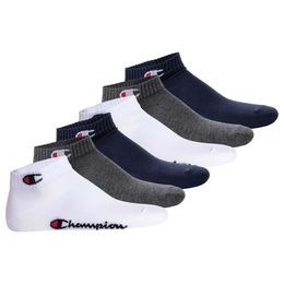 Champion Authentic Athletic Apparel Socken Damen Gr&ouml;&szlig;e 35/38 navy / anthrazit / knallrot / wei&szlig;