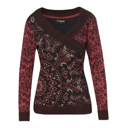 Koroshi Shirt Damen Gr&ouml;&szlig;e S rot / bordeaux