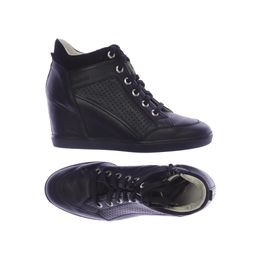 Geox Damen Sneakers, schwarz
