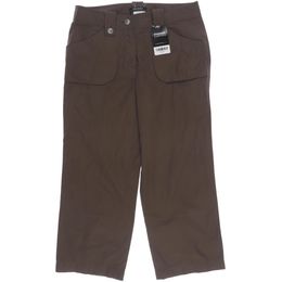 Carlo Colucci Damen Stoffhose, braun, Gr. 38