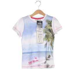 Tom Tailor Damen T-Shirt, weiß, Gr. 116