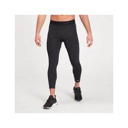 MP Herren Training 3/4 Leggings Baselayer - Schwarz - XS