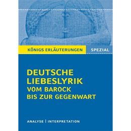 Deutsche Liebeslyrik vom Barock bis zur Gegenwart - Gudrun Blecken, Taschenbuch