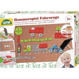 LENA® - Hammerspiel FAHRZEUGE in bunt