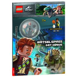 Ameet LEGO® Jurassic World(TM) - Rätselspaß mit Dinos, m. 1 Beilage, Kartoniert (TB)