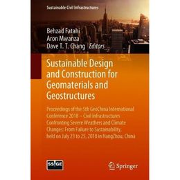 Springer International Publishing Sustainable Design and Construction for Geomaterials and Geostructures, Kartoniert (TB)