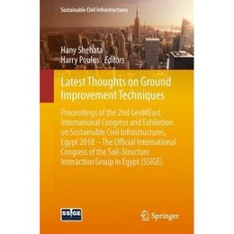 Springer International Publishing Latest Thoughts on Ground Improvement Techniques, Kartoniert (TB)