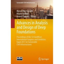 Springer International Publishing Advances in Analysis and Design of Deep Foundations, Kartoniert (TB)