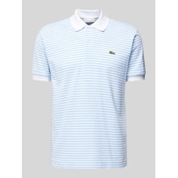 Lacoste Classic Fit Poloshirt mit Streifenmuster