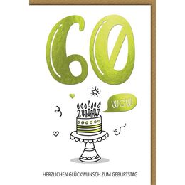 Verlag Dominique Grußkarten 60. Geburtstag