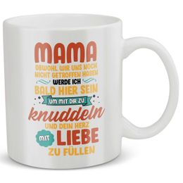 22Feels Tasse Werdende Mama Geschenk Muttertag Schwangerschaft Frauen Du Wirst Papa