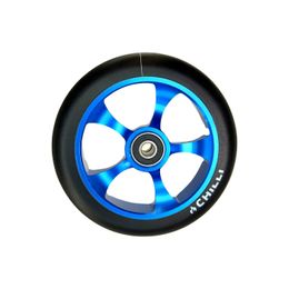 Chilli Pepper Chilli Stuntscooter Chilli Stunt-Scooter Rolle Reloaded 120mm Ghost Blau/PU Schwarz