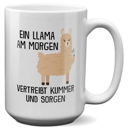 22Feels Tasse Llama Süßes Tier SpruchGeschenk Arbeitskollege Büro Humor Witzig