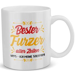 22Feels Tasse Stiefpapa Geschenk Vatertag Bonus Stiefvater Geburtstag Weihnachten