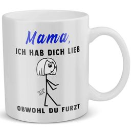 22Feels Tasse Mama Geschenk Muttertag Mutter Geburtstag Kaffee Tee Frauen Liebe Dich