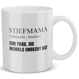 22Feels Tasse Stiefmama Geschenk Muttertag Bonusmama Stiefmutter Geburtstag Frauen