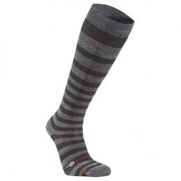 IVANHOE OF SWEDEN - Wool Sock Compression Stripe 43-45 | EU 43-45 grau