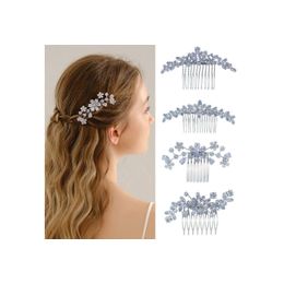 AUKUU Diadem Braut Braut Tiara Hochzeitskleid Kamm Damen Nischenschmuck