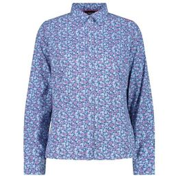 CMP - Women's Longsleeve Shirt with Pattern - Bluse Gr 34 lila/blau