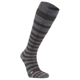 IVANHOE OF SWEDEN - Wool Sock Compression Stripe 41-42 | EU 41-42 grau