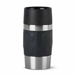 Emsa Thermobecher Travel Mug Compact Schwarz 300 ml
