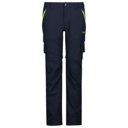 CMP - Boy's Zip Off Pant 4-Way Stretch - Trekkinghose Gr 92 blau