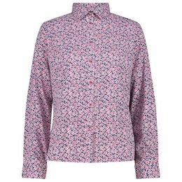 CMP - Women's Longsleeve Shirt with Pattern - Bluse Gr 36 rosa/lila